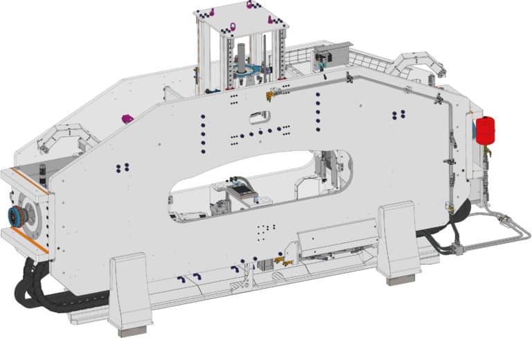 Stretch Bender Press for Bumper Beam - Numalliance