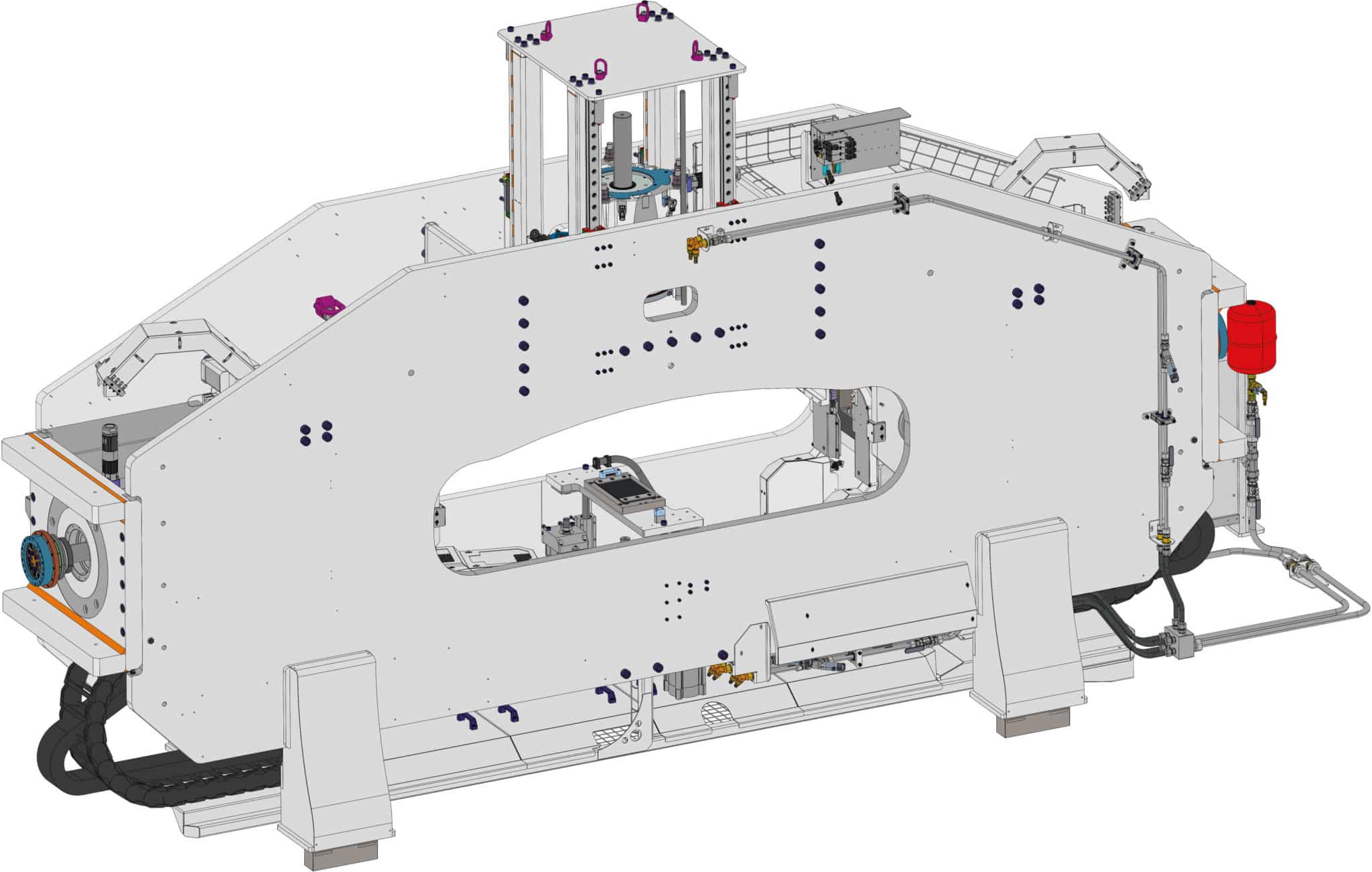 Stretch Bender Press for Bumper Beam - Numalliance