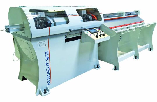 Numacut CNC machine for wire straightening and cutting - Numalliance