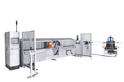 Robomac 2 heads CNC wire double bending twin head machine