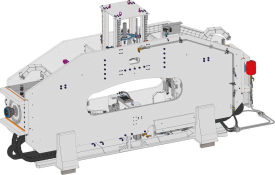 Stretch Bender Press for Bumper Beam - Numalliance